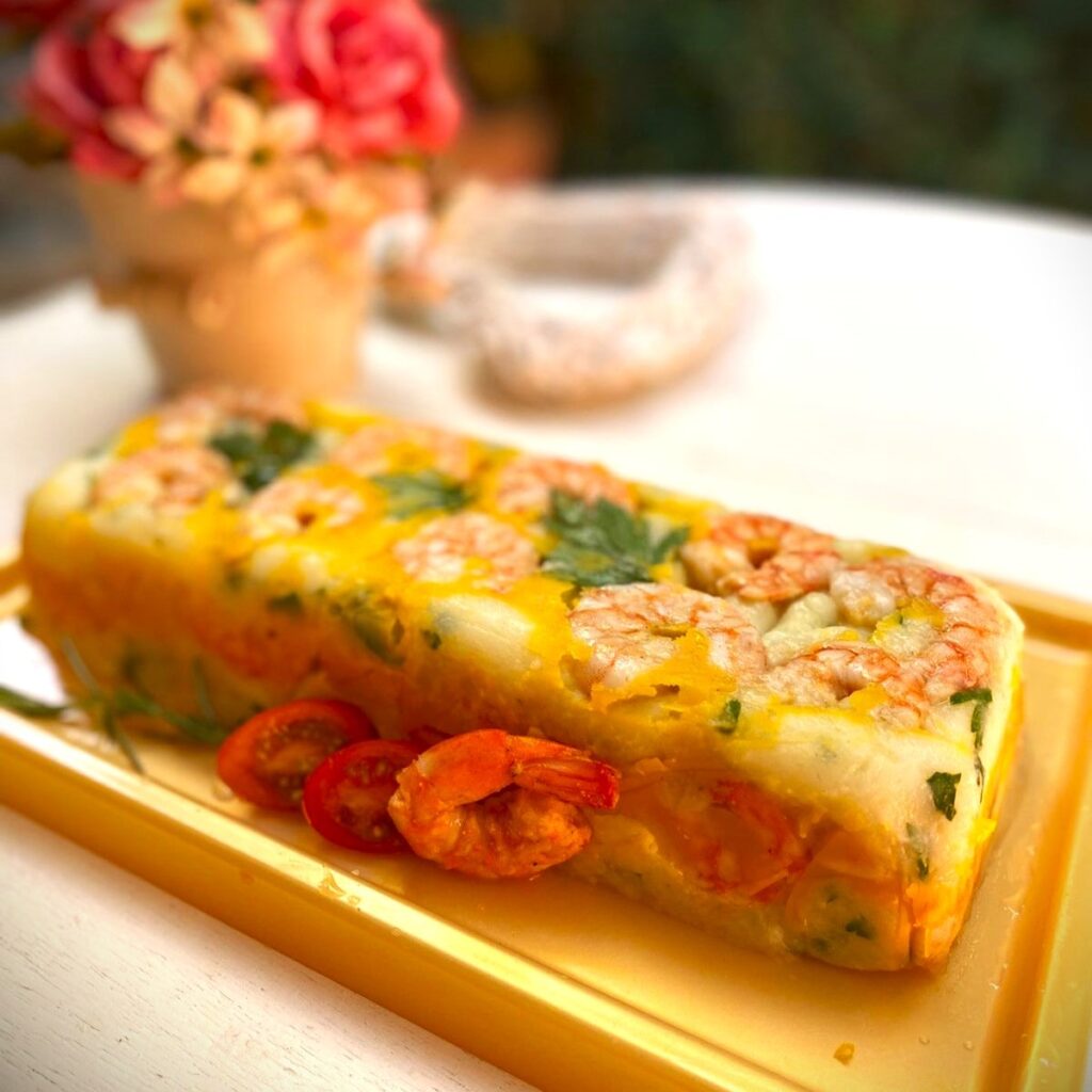 Terrine de Camarão e Alho Poró – Cuisine Buffet